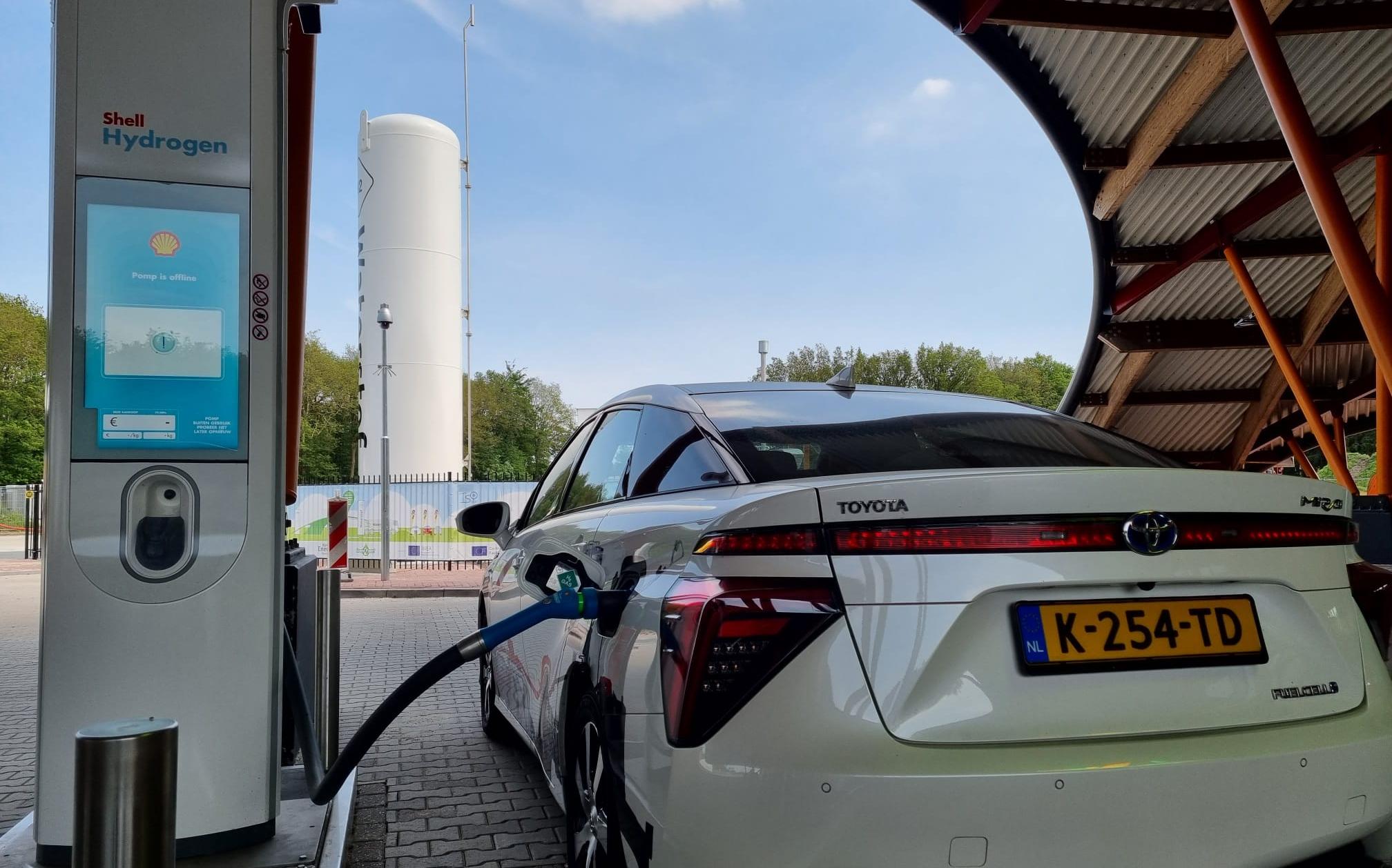 Wie een auto heeft die op waterstof rijdt kan nu ook terecht bij Green ... Wie een auto heeft die op waterstof rijdt kan nu ook terecht bij Green ...